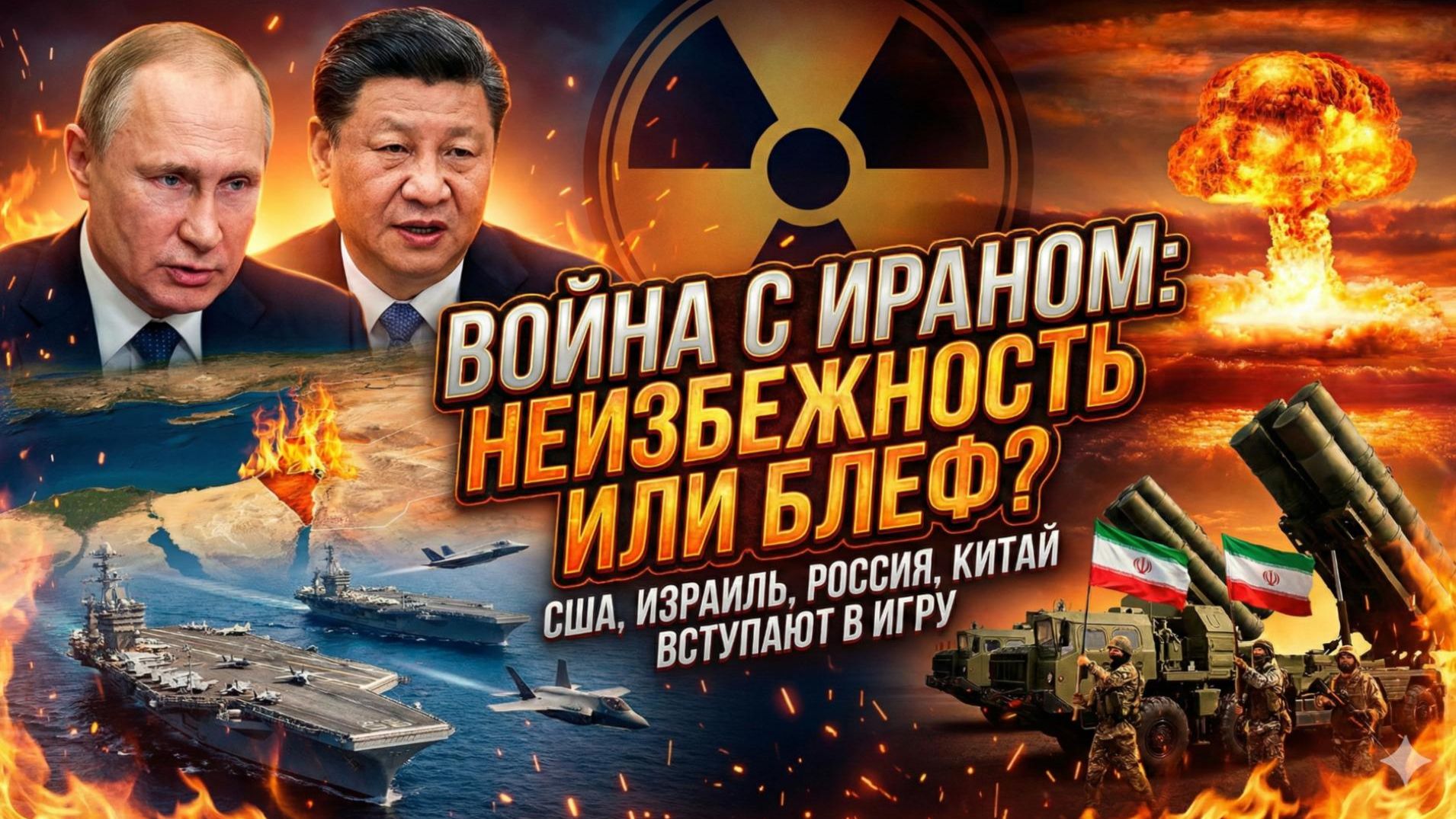 💥Чес Фримен | Неизбежна ли война с Ираном? США готовятся, а Россия и Китай на стороне Тегерана!