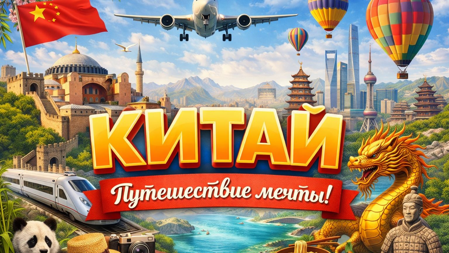 КИТАЙ — Путешествие мечты! От древних чудес до мегаполисов будущего 4K HDR Ultra HD