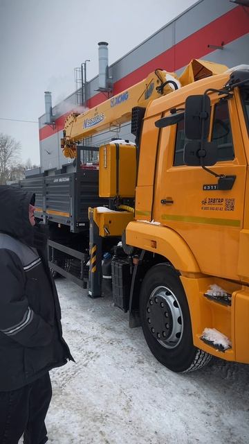 КАМАЗ 65116  с КМУ XCMG SQS 200. Отзыв нашего покупателя из г. Псков от 25.02.2026