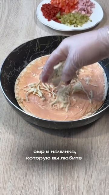 Пицца на сковороде!