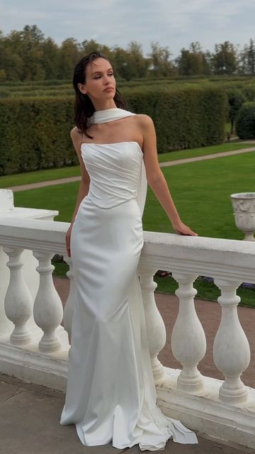 Свадебное платье Мускат из коллекции «Навстречу мечте» 2026 от бренда Anna Kuznetcova