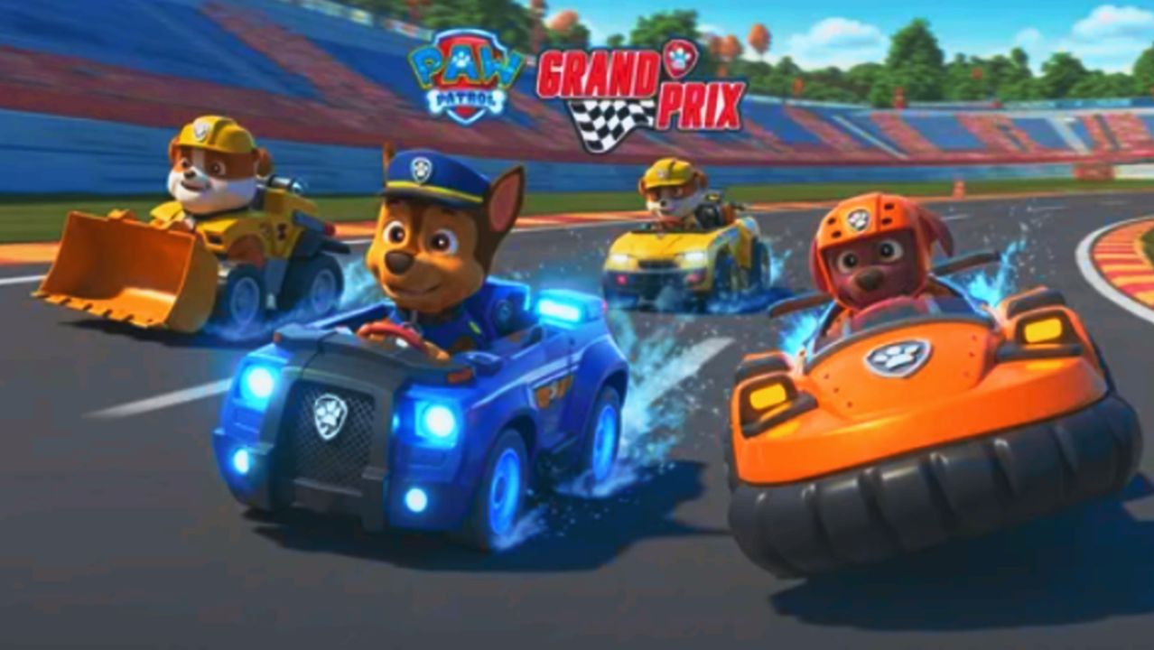 Щенячий Патруль | Щенячий Патруль Гран-При. Гонки на Машинках кто из Щенков возьмет Приз