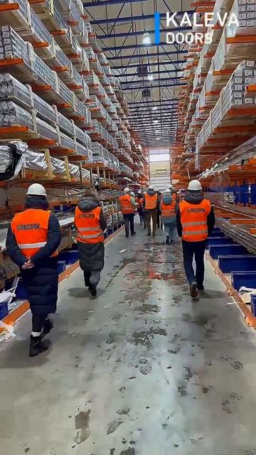 Открываем завесу производства KALEVA DOORS