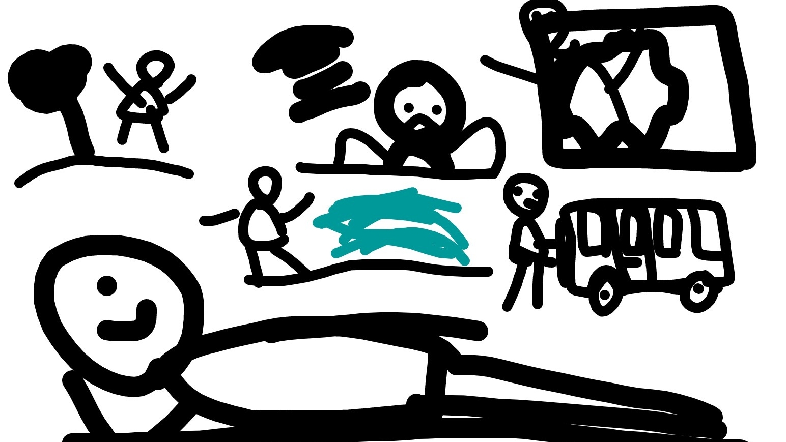 Весёлый человечек. 1-10 эпизод. Тестовый сезон