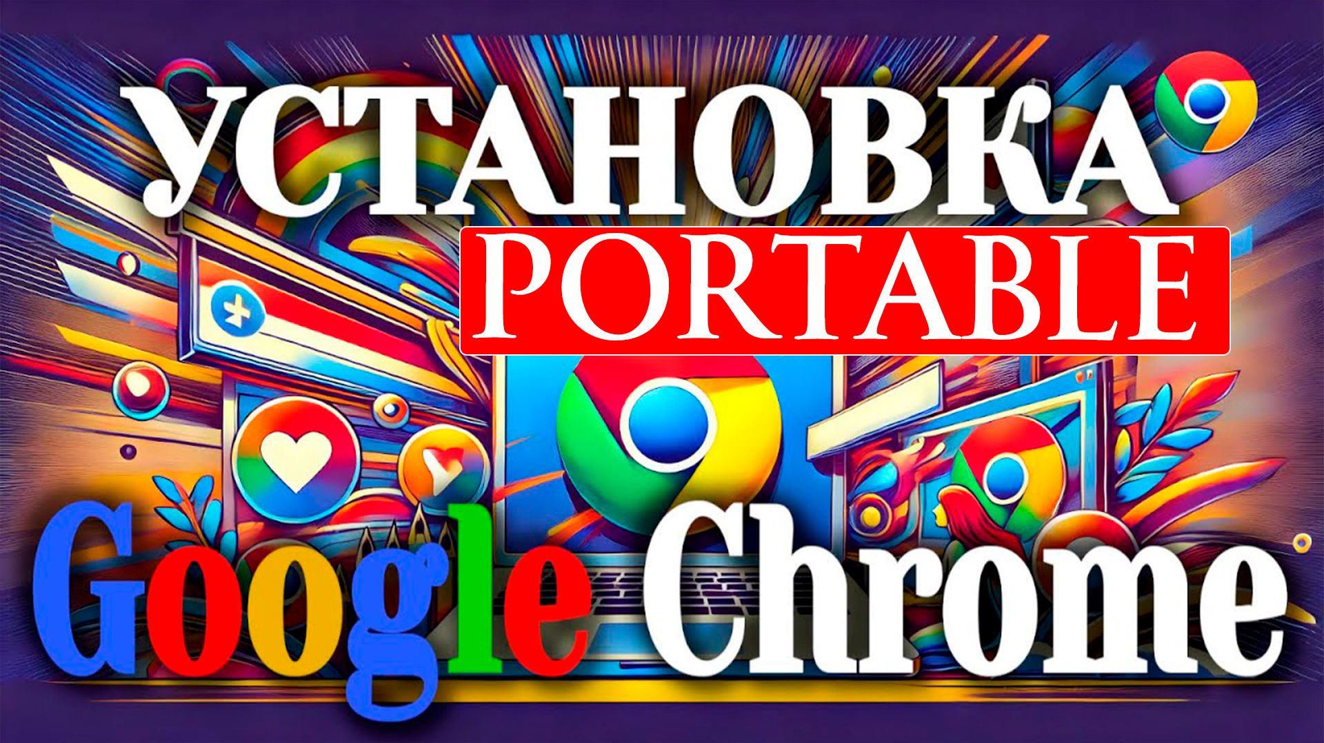 Google Chrome Portable Как Установить, как скачать, запустить и использовать