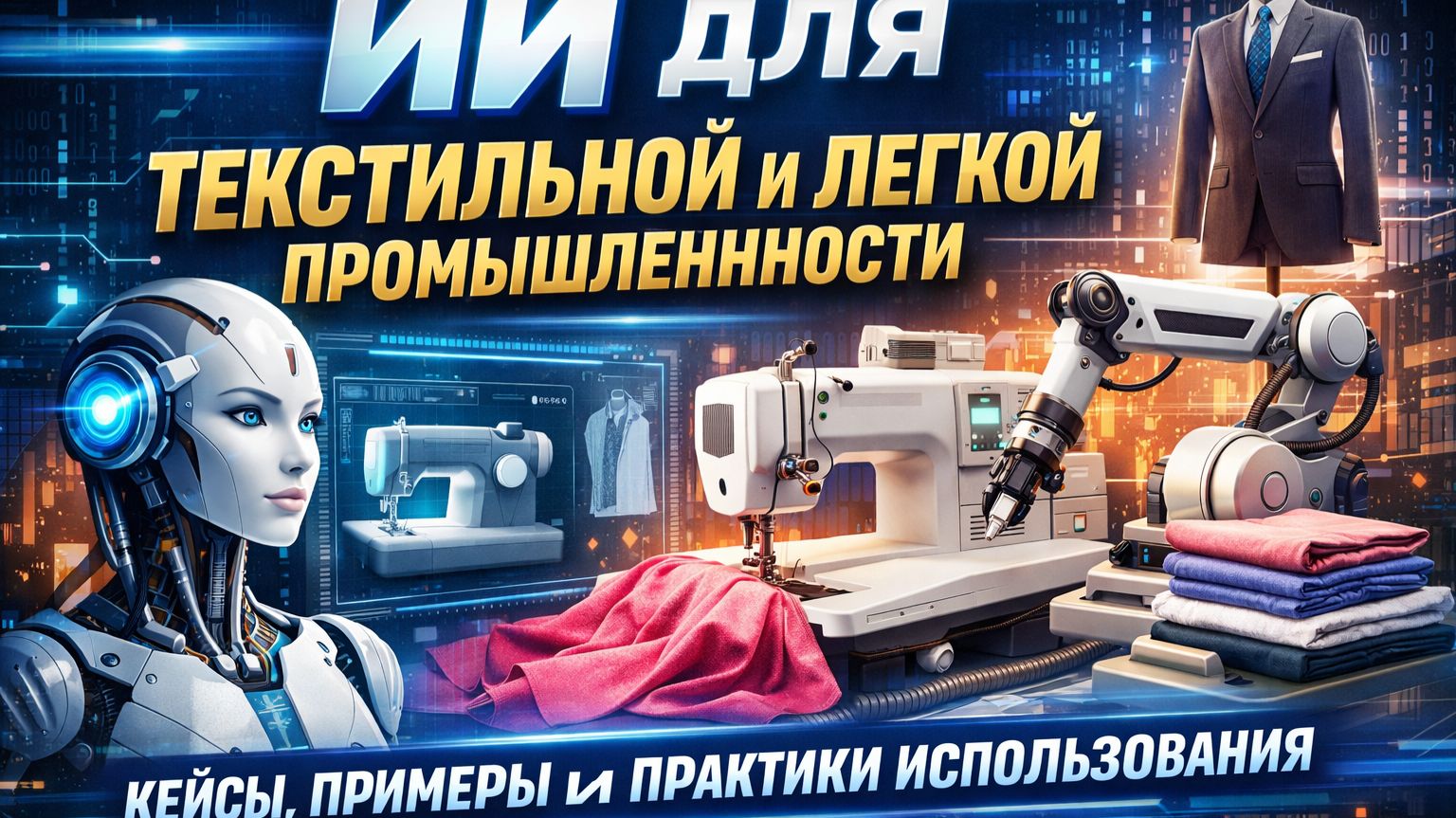 ИИ для текстильной индустрии и легкой промышленности