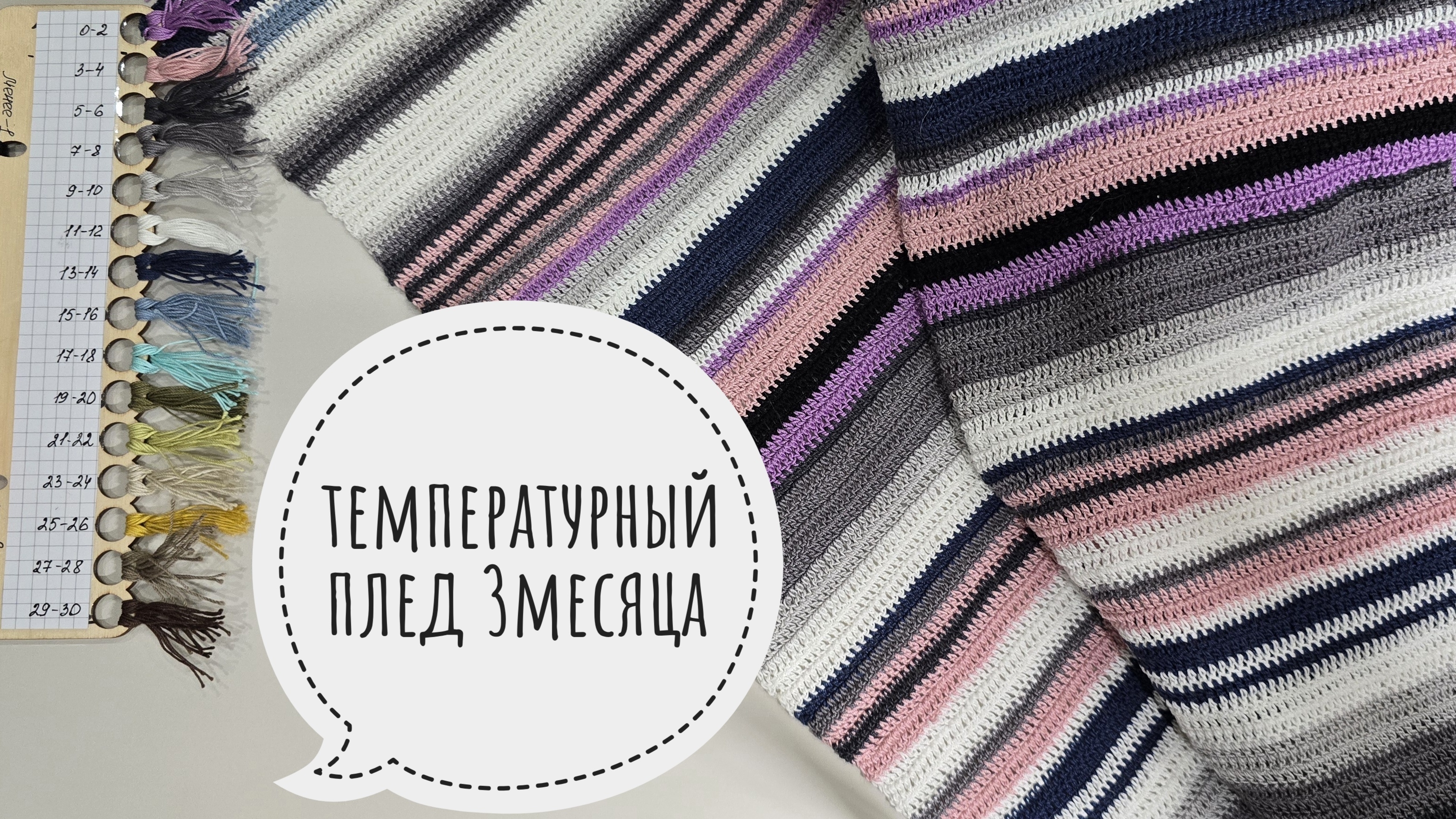 Температурный плед 3 месяца