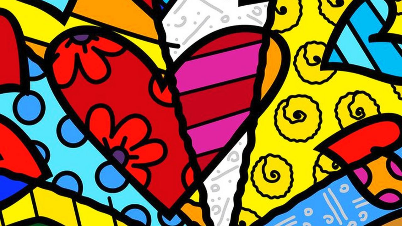 Тепло, оптимизм и любовь... Художник Romero Britto