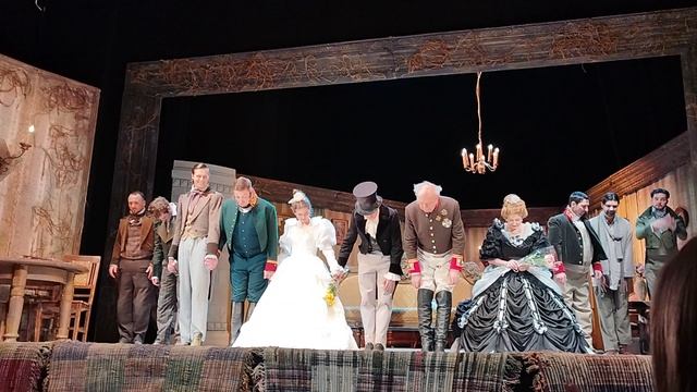 Олег Сенченко. Театр им. Ленсовета. "Ревизор". Поклоны