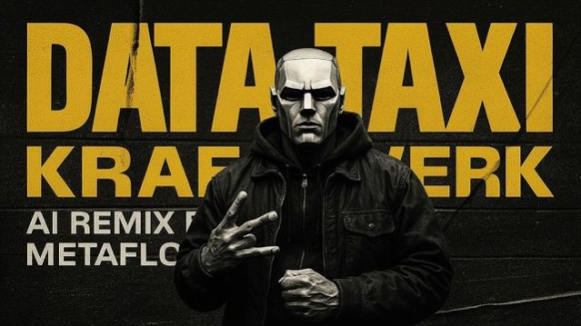 [Album] Data Taxi- Kraftwerk Inspired AI Remix 80s_90s Electro Revival - Robot Vision Music