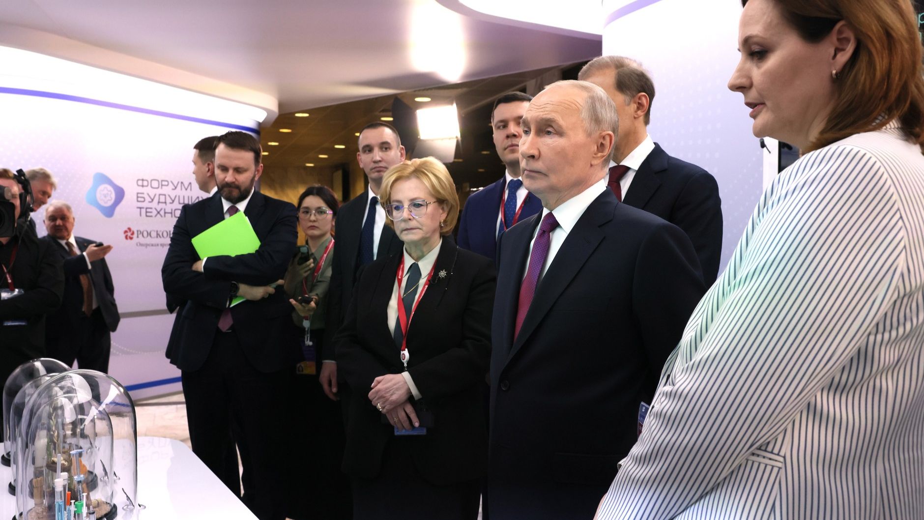 Владимир Путин Посещение выставки Форума будущих технологий, Москва, 25 февраля 2026 года