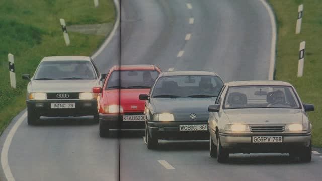 OPEL VECTRA A • ИСТОРИЯ автомобиля из 80-х в 90-е