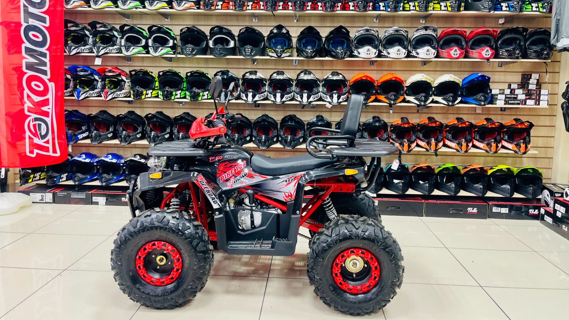 Комплект для сборки PIKE 125 (красный)