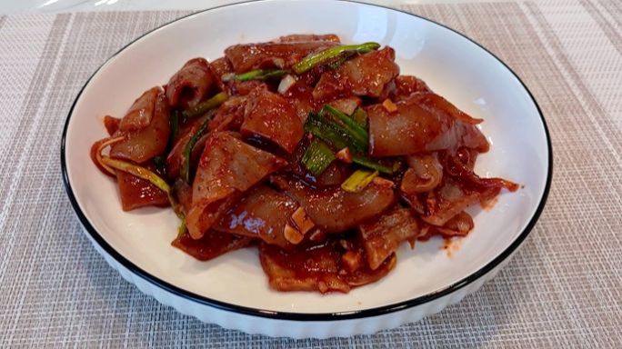 Закуска из Свиных Шкурок / Закуска По - Корейски .