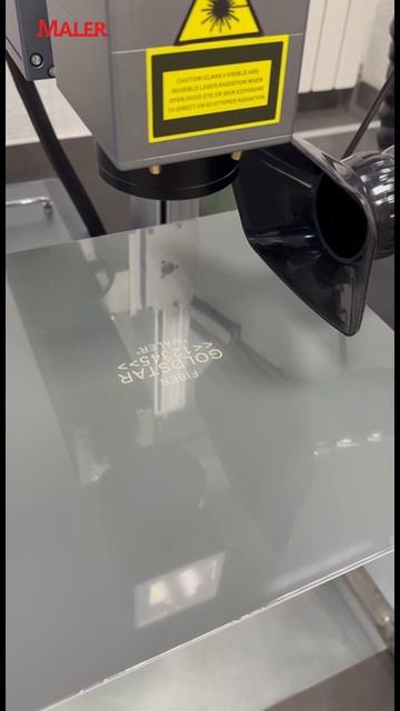 Изготовление образцов для Клиента производится промышленным лазерным принтером Maler PG 30 Fiber