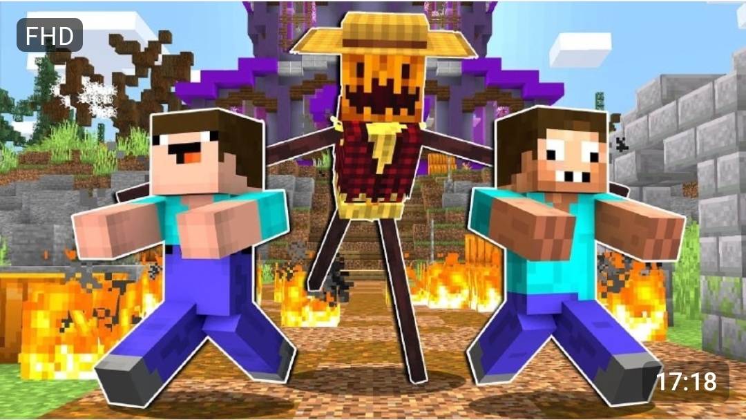 НУБ И ПРО СПАСАЮТ ГОРОД ОТ ТЫКВА МОНСТРА В МАЙНКРАФТ ! НУБИК В ГОРОДЕ И ТРОЛЛИНГ ЛОВУШКА В MINECRAFT