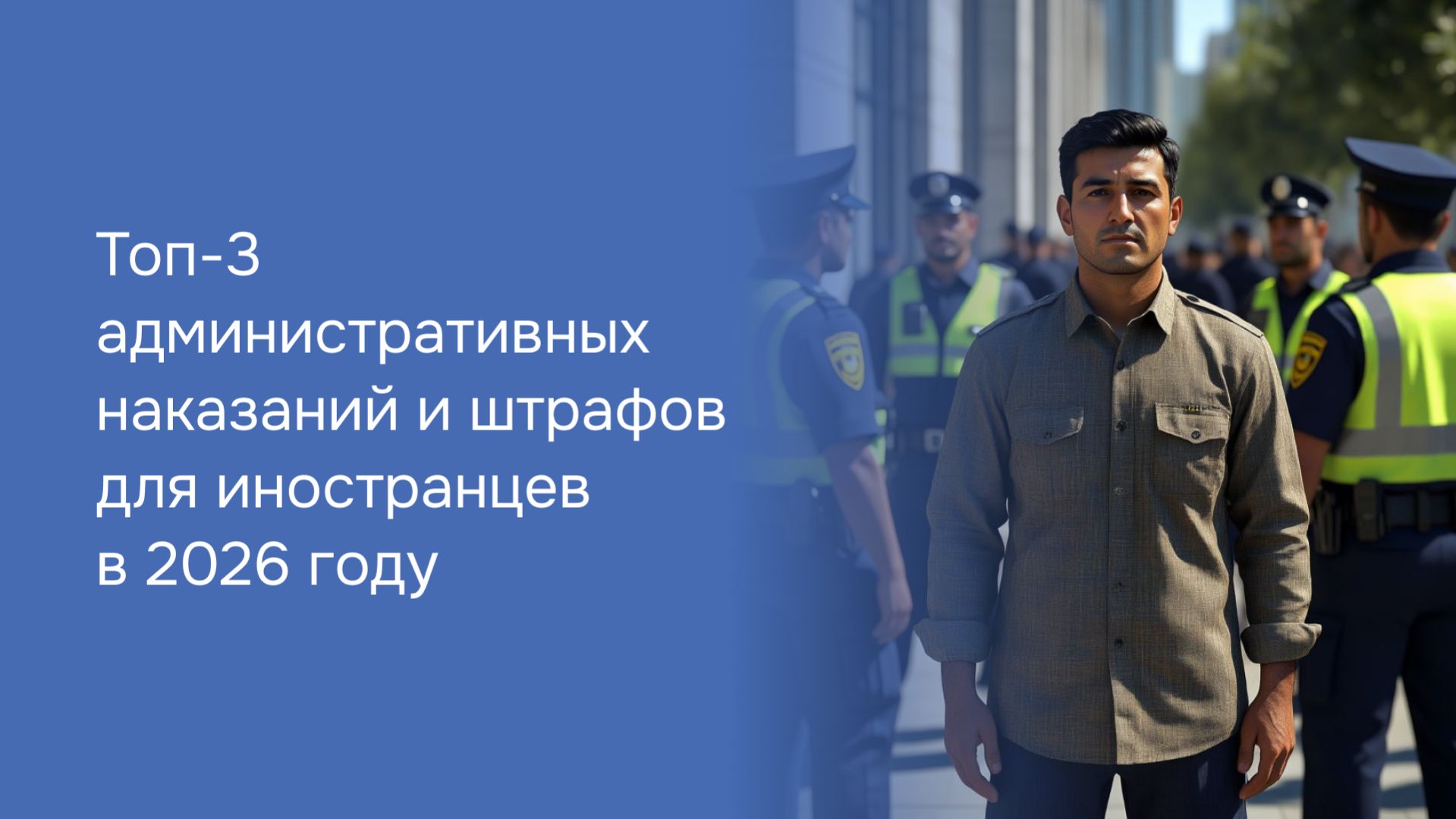 Топ-3 административных наказаний и штрафов для иностранцев в 2026 году