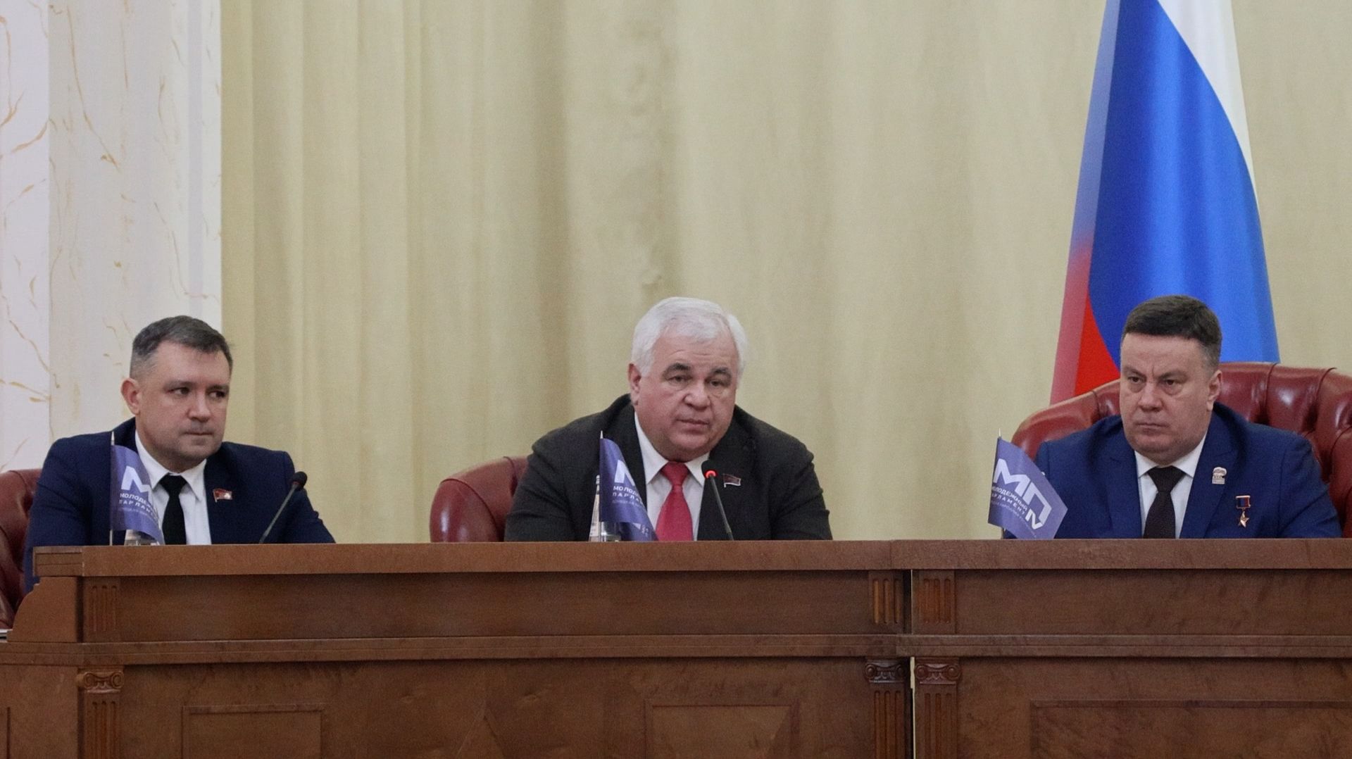 Делегация депутатов во главе с Казбеком Тайсаевым посетила ДНР