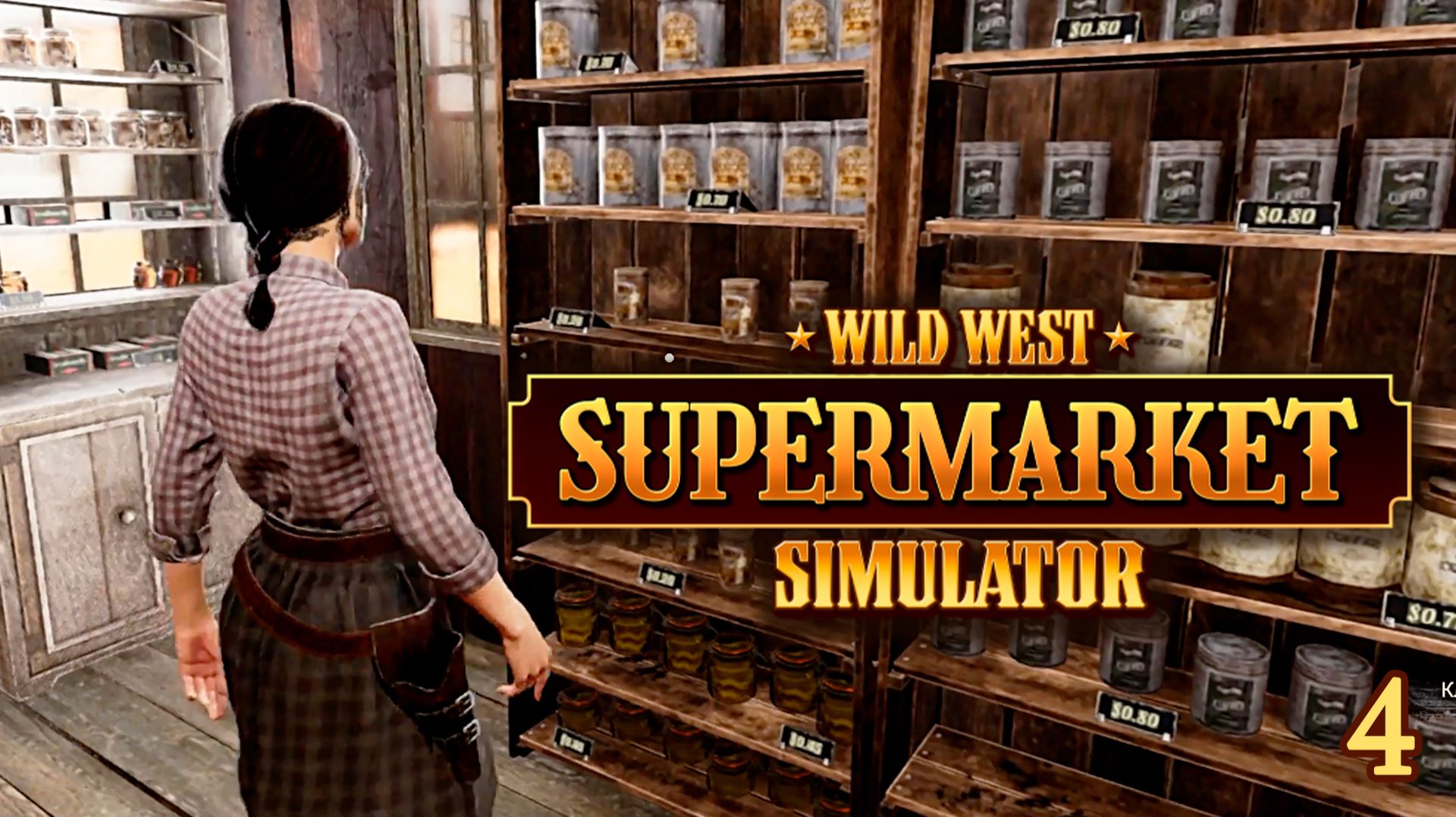 Закрываю Магазин Дикого Запада ► Wild West Supermarket Simulator #4