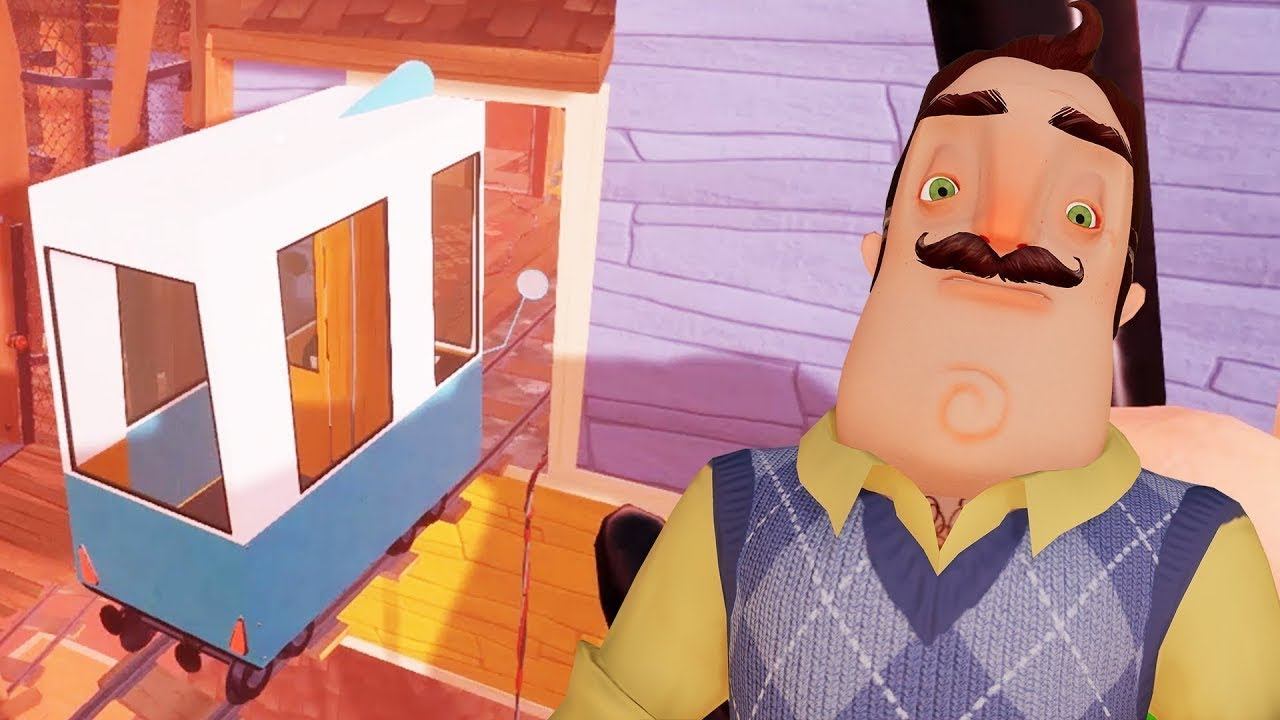 Hello Neighbor /Акт 3 часть 3 Вагонетка/
