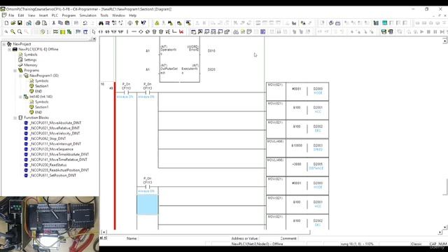 18. Функциональный блок перемещения последовательности