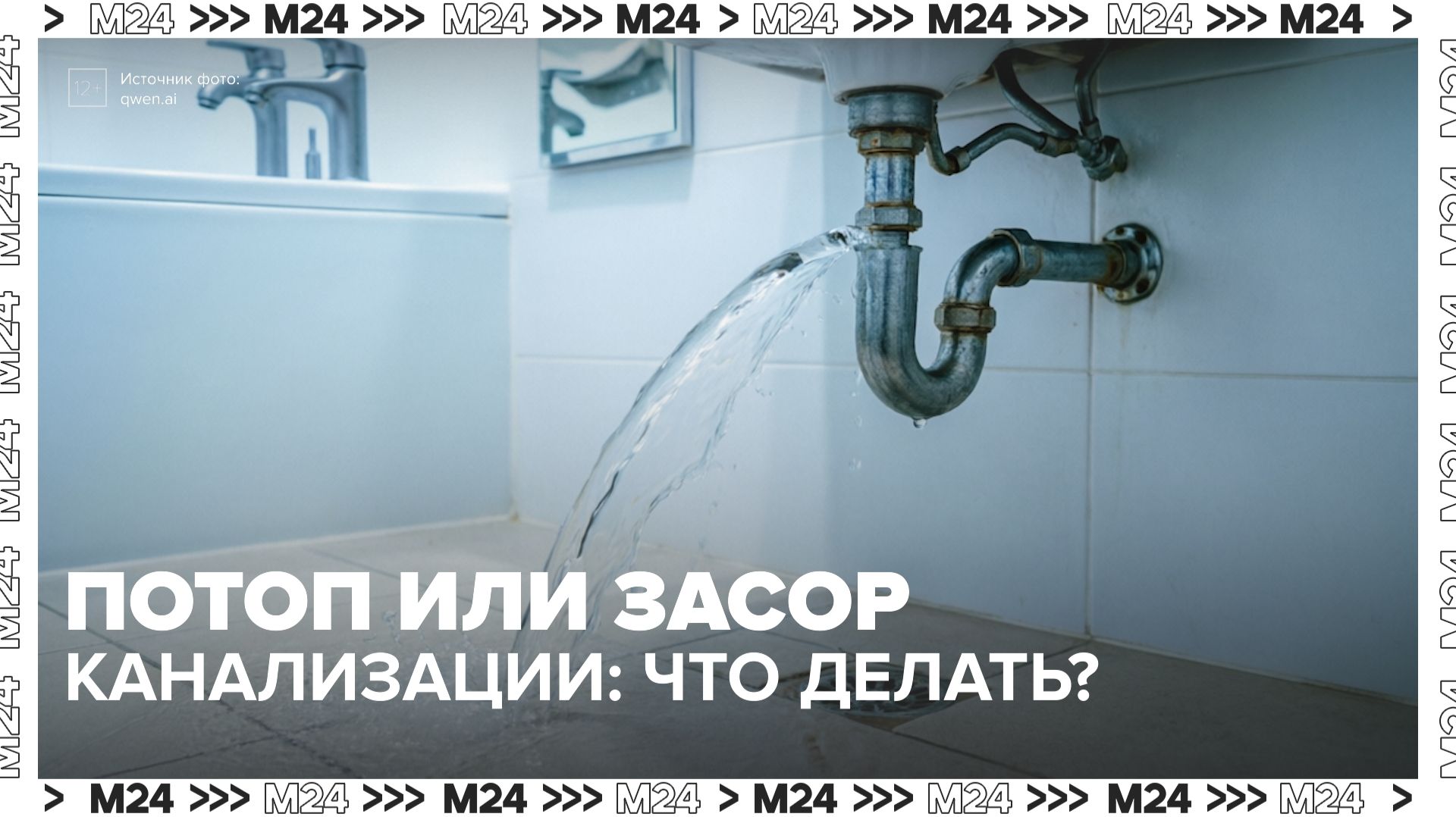 Что делать при потопе или засоре канализации? — Москва 24 | Контент