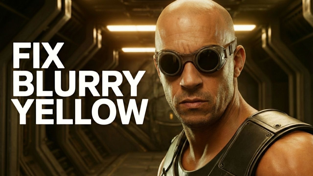 ОТКЛЮЧЕНИЕ РАЗМЫТИЯ и ЖЕЛТИЗНЫ, ЦВЕТОКОРРЕКЦИЯ в The Chronicles of Riddick: Assault on Dark Athena