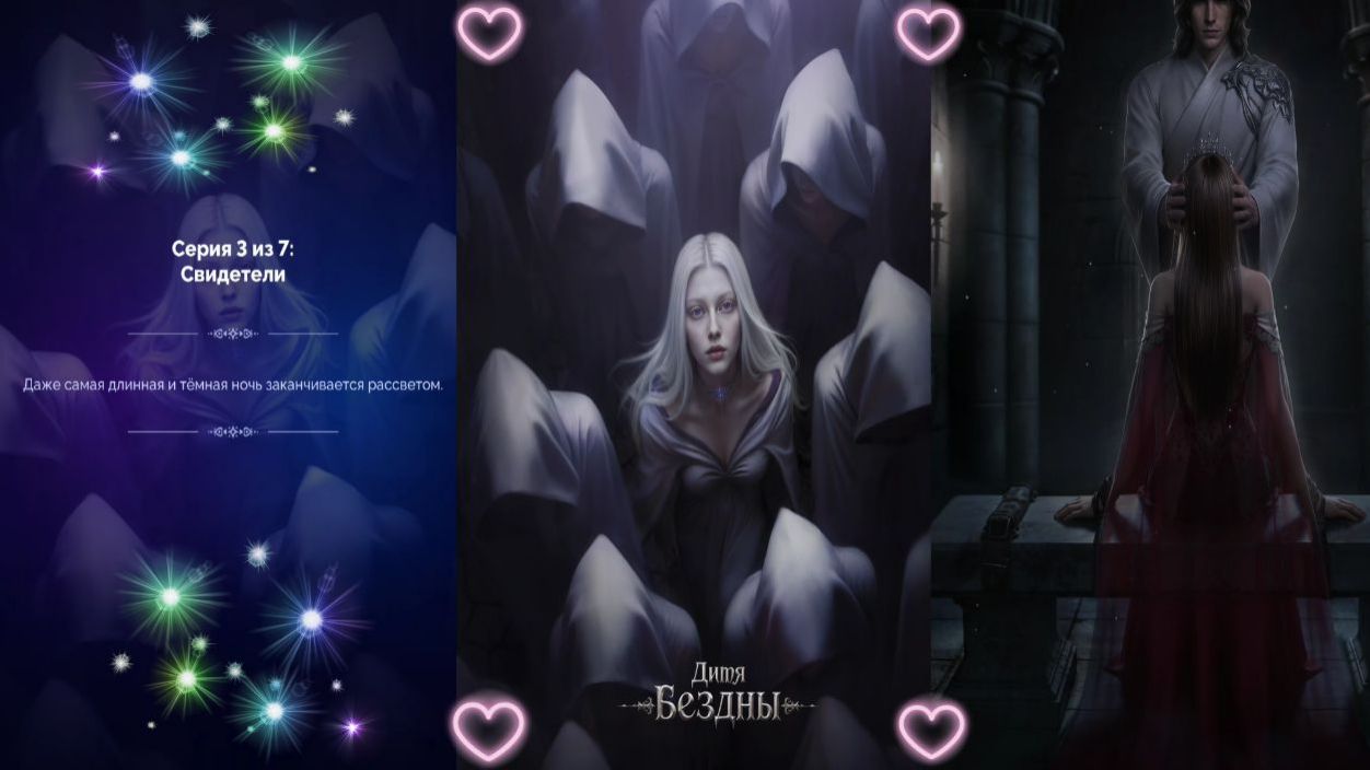 Seven Hearts Stories / Дитя Бездны / 1 Сезон / 3 Серия / Свидетели / 💎