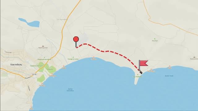 Коктебель - Тихая бухта. Дорогами Крыма.