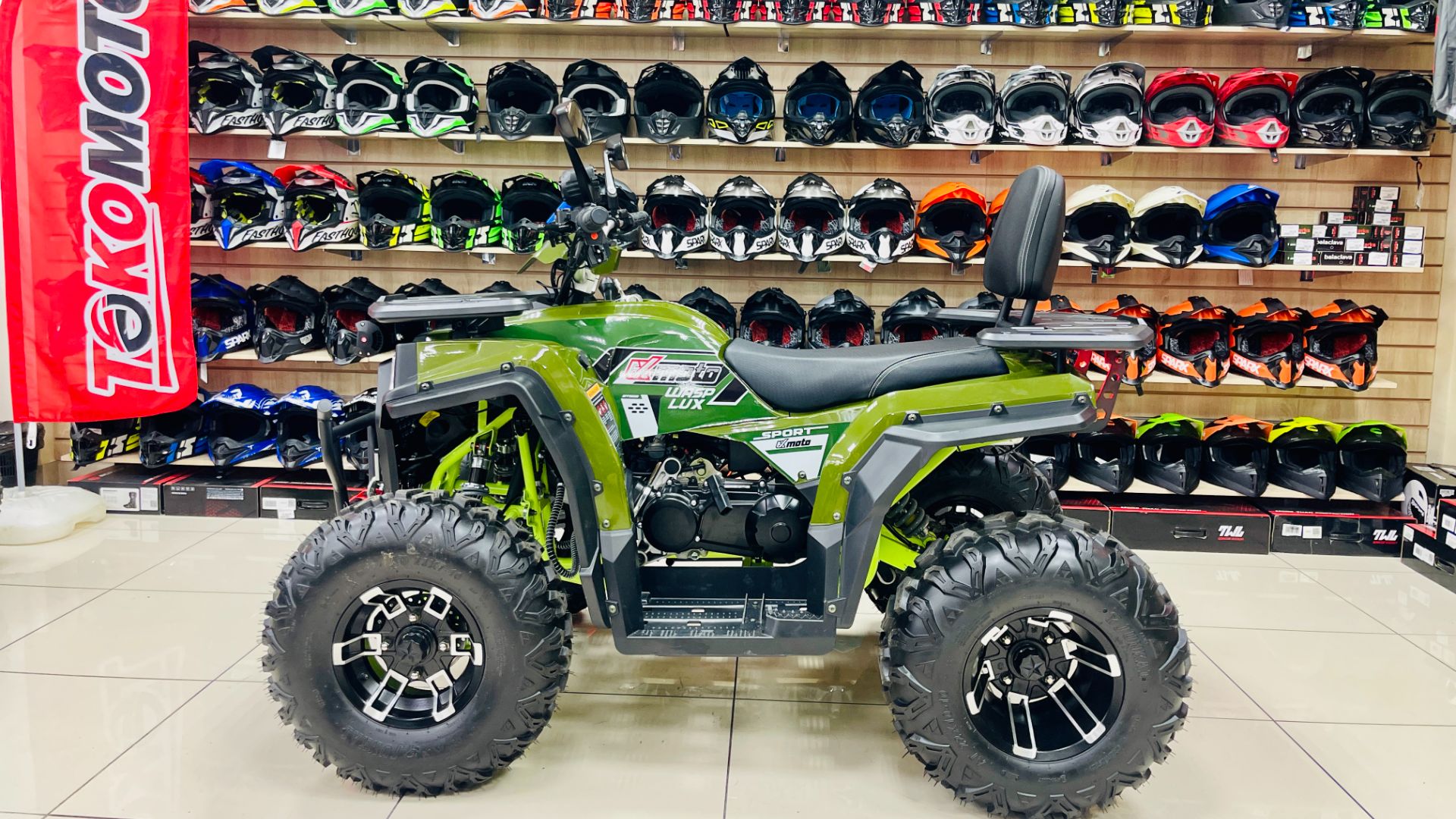 Комплект для сборки ATV WASP LUX-200 (военно-зеленый)