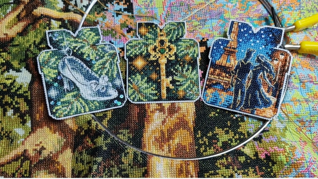 26-02-2026. Небольшие продвижения в вышивке. Покупки.