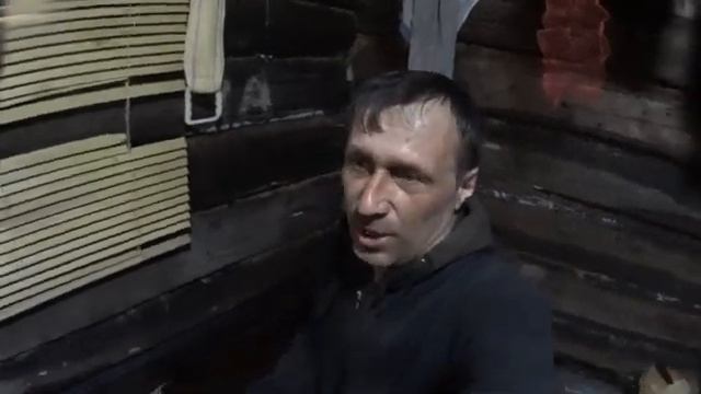 Замена полов в БАНЕ! Заготовил дров!