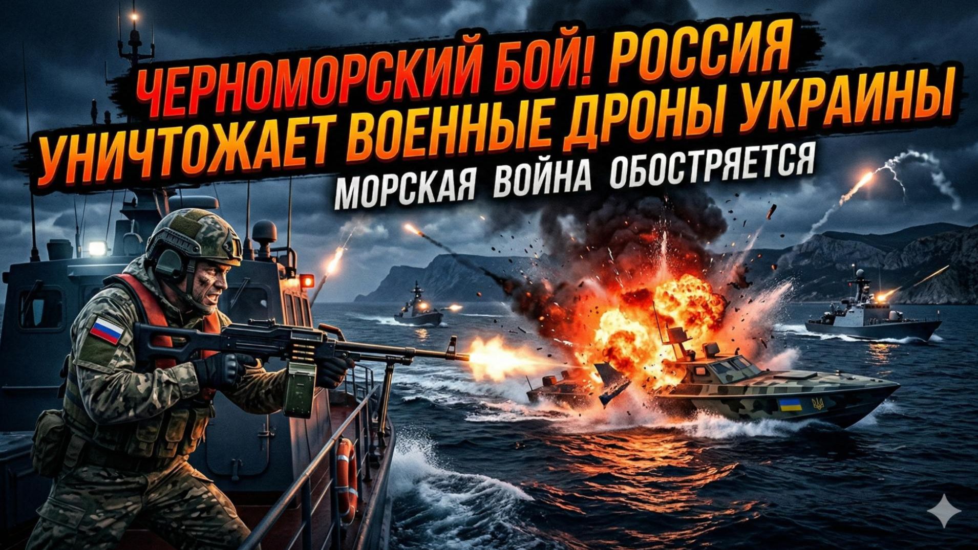 🔥🚤 Море огня: Россия топит украинские катера-камикадзе один за другим