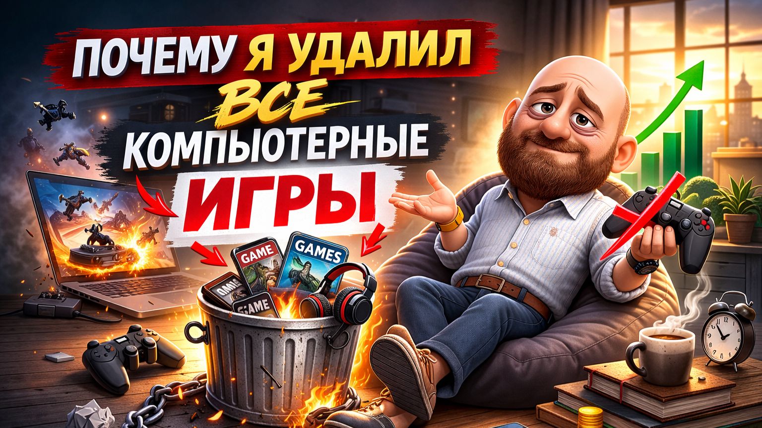 Почему я удалил компьютерные игры — и бизнес вырос