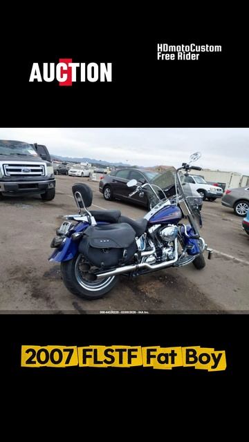 Аукционный Harley Davidson FLSTF Fat Boy 2007