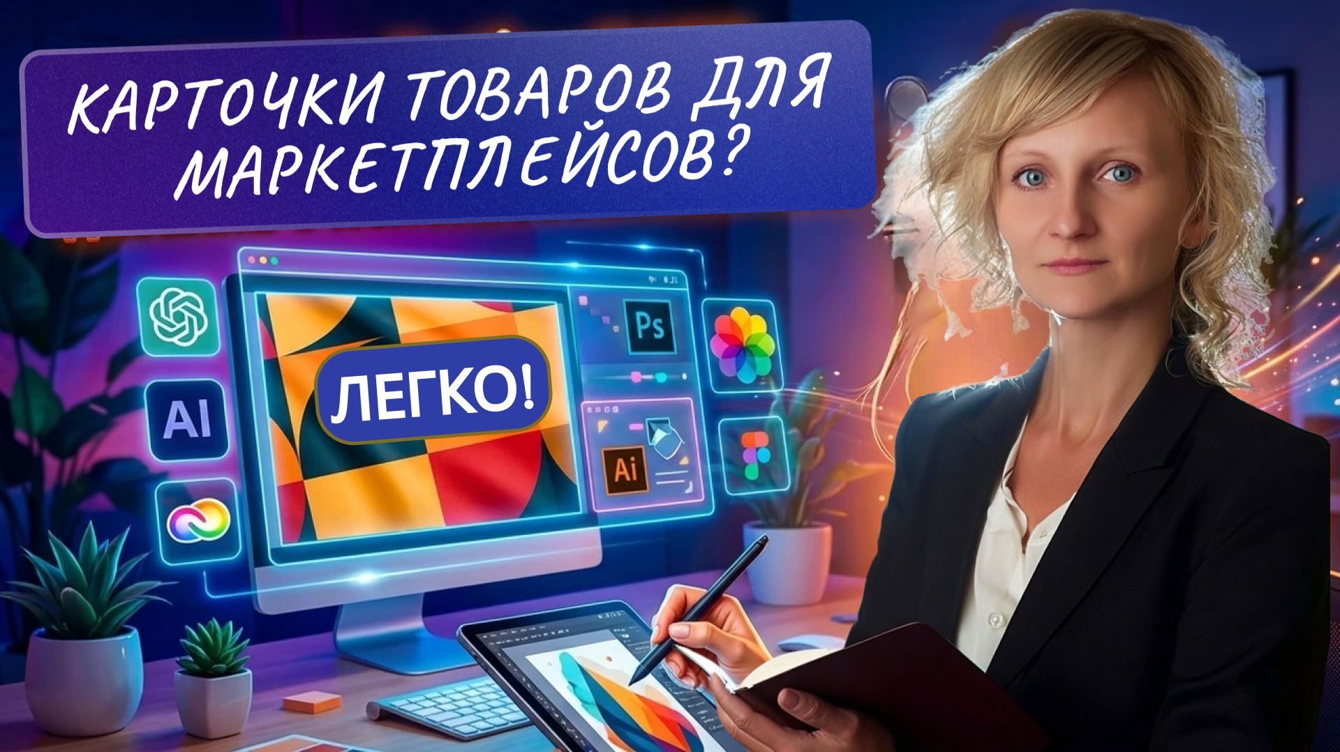 Карточки товаров для маркетплейсов? Легко!