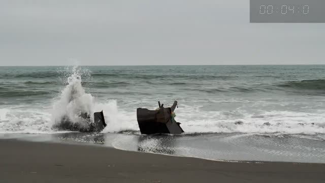 Быстрая перезагрузка за 5 минут: вид на Тихий океан и звуки волн на Халактырском пляже | Камчатка 4K