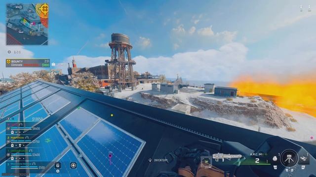 CALL OF DUTY WARZONE REBIRTH ISLAND SNOW KAR98K
