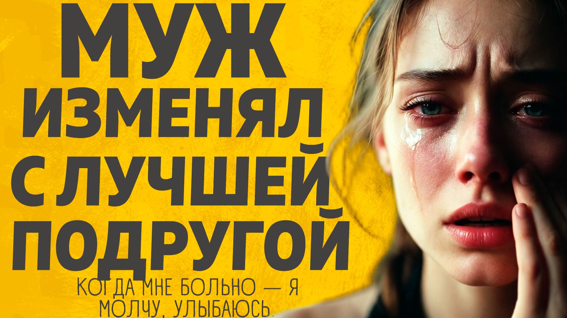 Муж изменял с лучшей подругой. Расскажу тебе. Любовные истории.