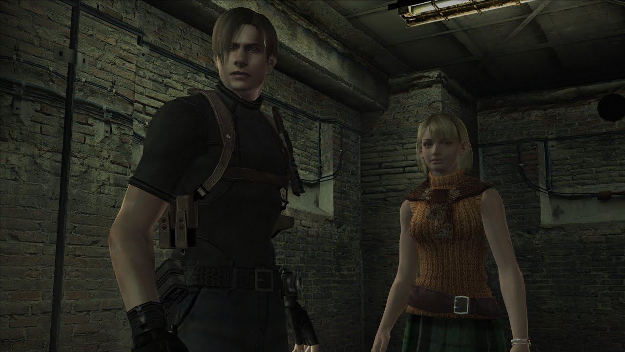 Resident Evil 4 У Леона появился хвостик. \the need to do\