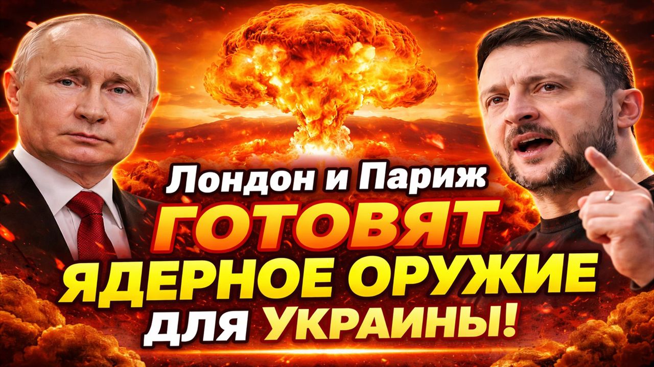 Россия разоблачила шокирующие намерения Лондона и Парижа по ядерному вооружению Украины!