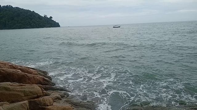 Пинанг, Pejabat Taman Negara, прибой. Малайзия. Декабрь 2025.