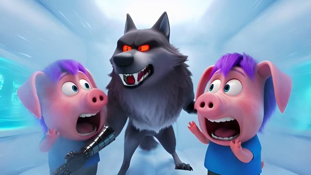 "Дом-вывертыш: Волк в ловушке! 🏠🌀"