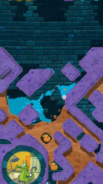 Крокодильчик Свомпи 2 Уровень 2