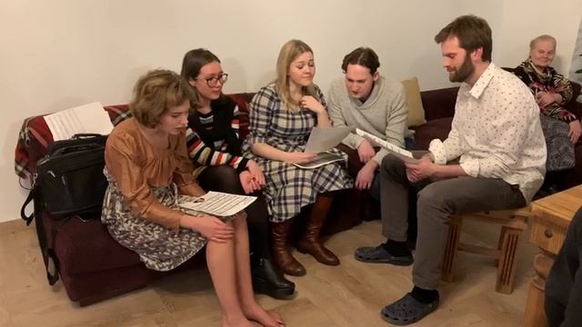 Holy night Сеня и хор