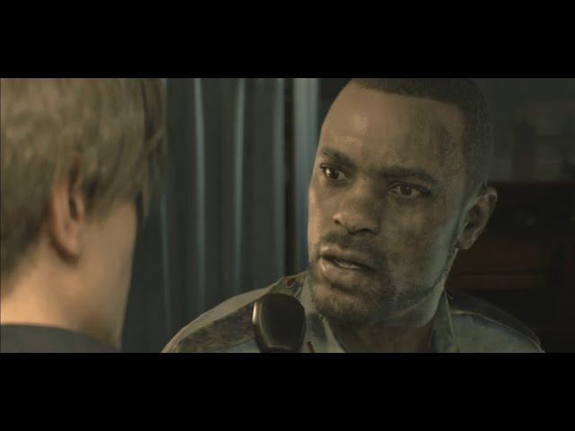 Resident Evil 2 Remake Опасный лейтенант.