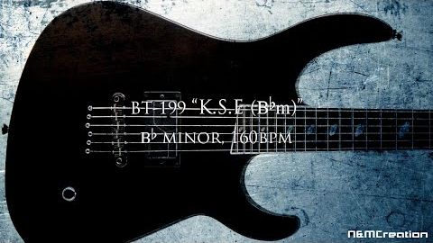 Metalcore Backing Track Jam in B♭m (Phrygian) ｜ BT-199
