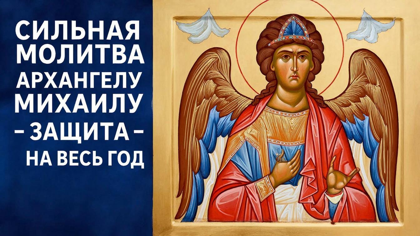 Сильная молитва Архангела Михаила защита на весь год