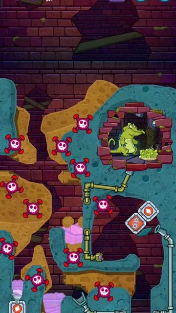 Крокодильчик Свомпи 2 Уровень 40