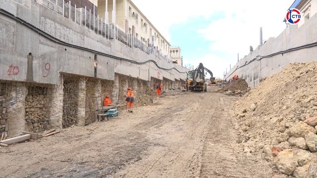 Строительная готовность спуска на Адмирала Октябрьского достигла 76%